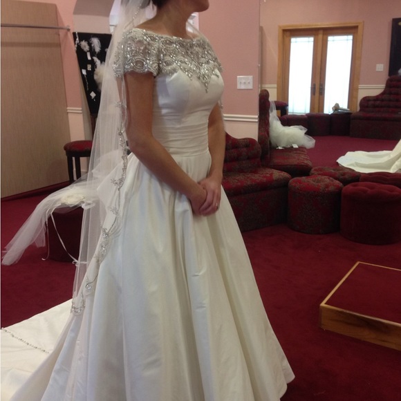 Dresses | Justin Alexander Wedding Dress 977 Never Worn Or Altered ...